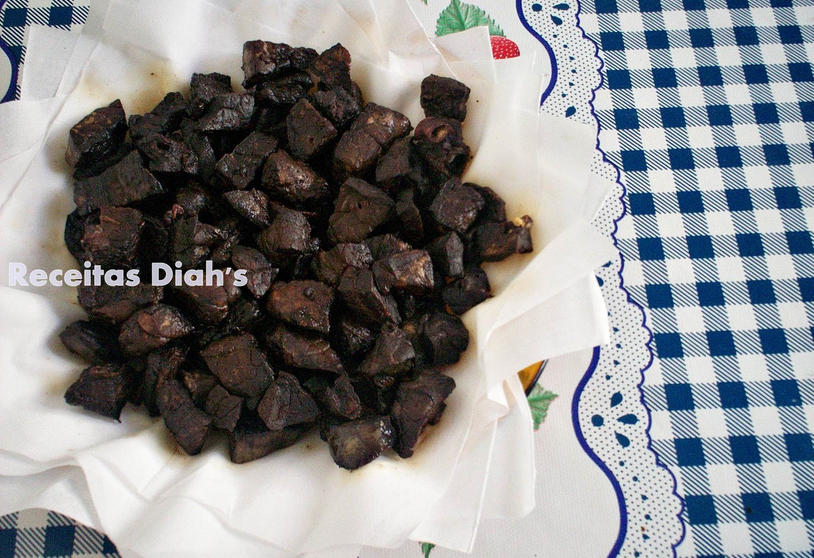 Receitas Diahs: Bofe frito