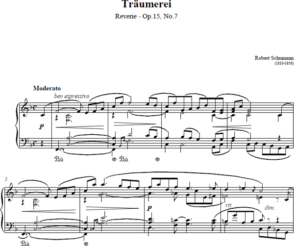 Os filhos da grande arte: Rubato (Träumerei, de Schumann)