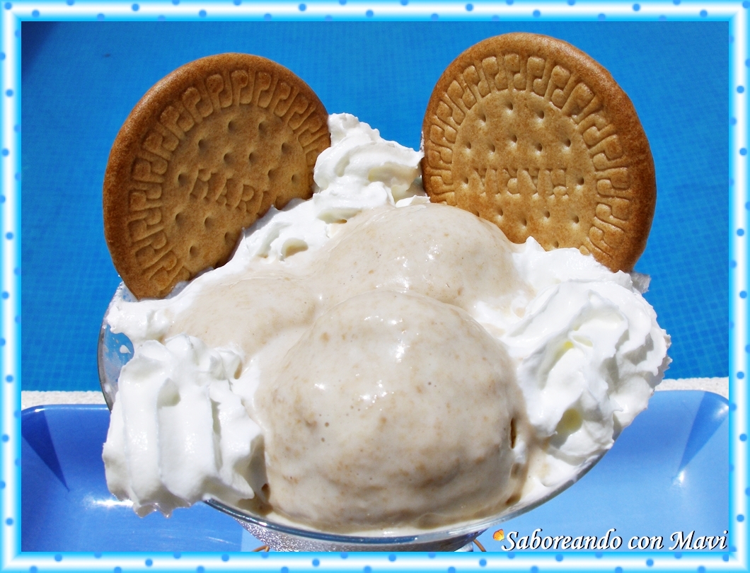 Saboreando Con Mavi Helado De Galletas Maria