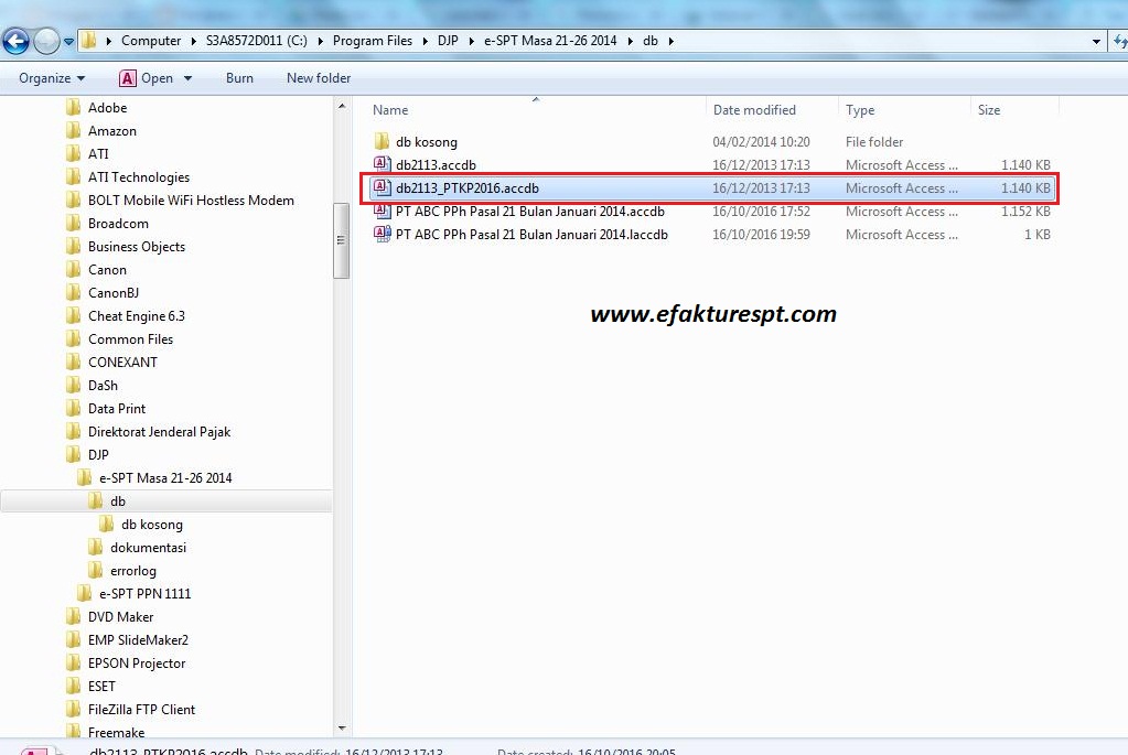 √ Cara Merubah PTKP 2016 di eSPT PPh 21 - eFaktur dan eSPT