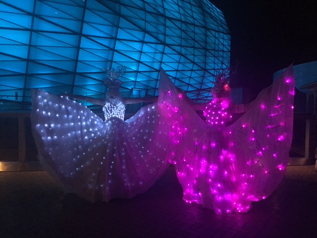 Roving Performers Australia: football human statues and vivid vintage ...