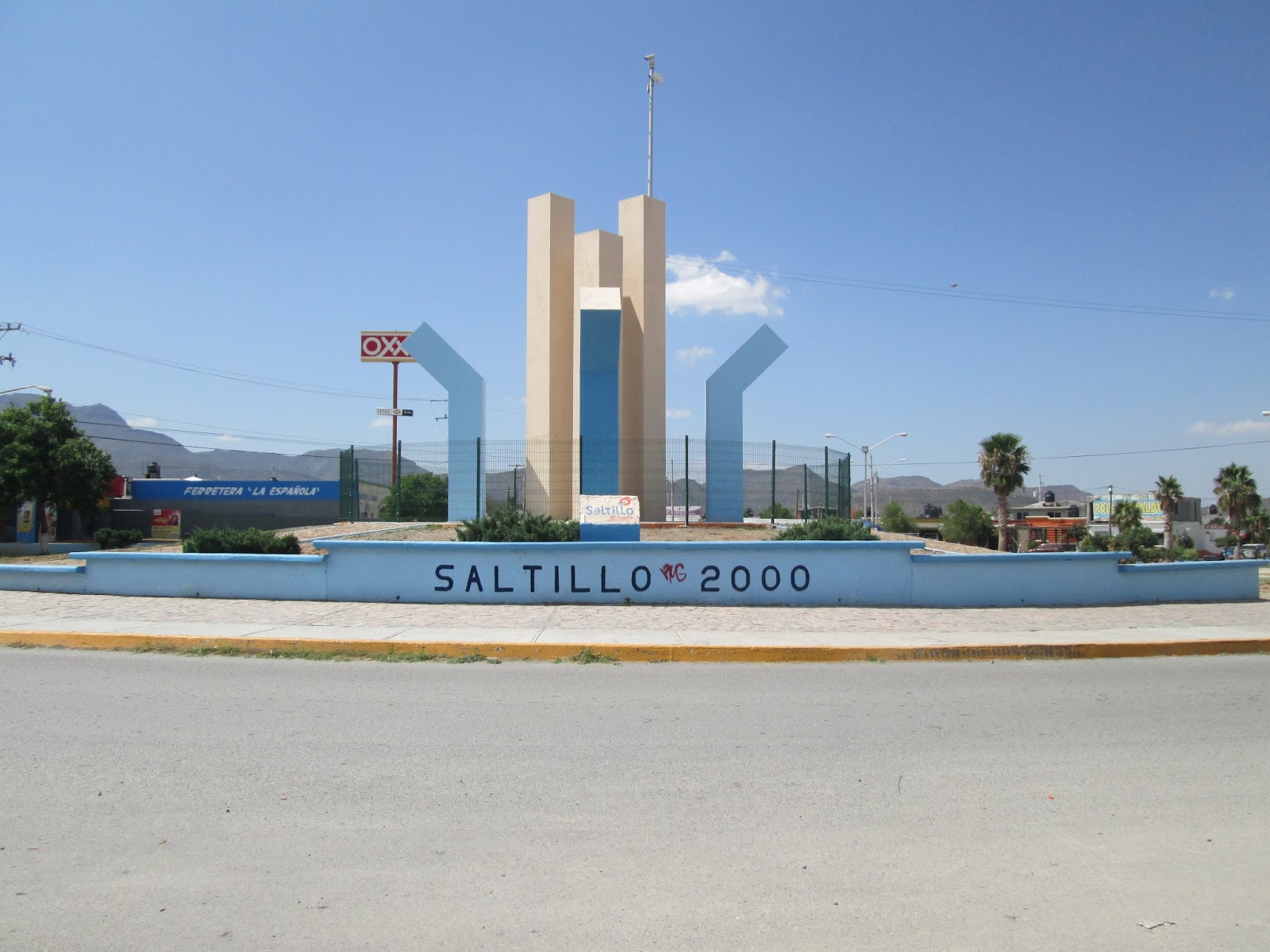 Conoce Saltillo: Rotonda de la Colonia Saltillo 2000