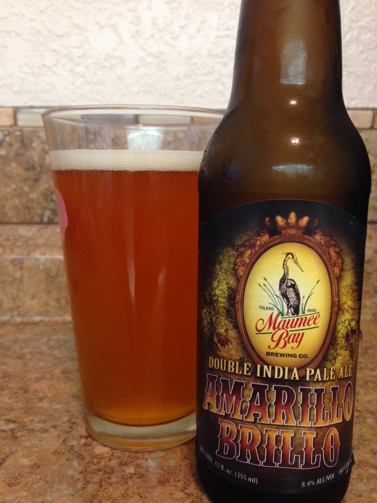 Beer Apostle: Maumee Bay Amarillo Brillo Double IPA