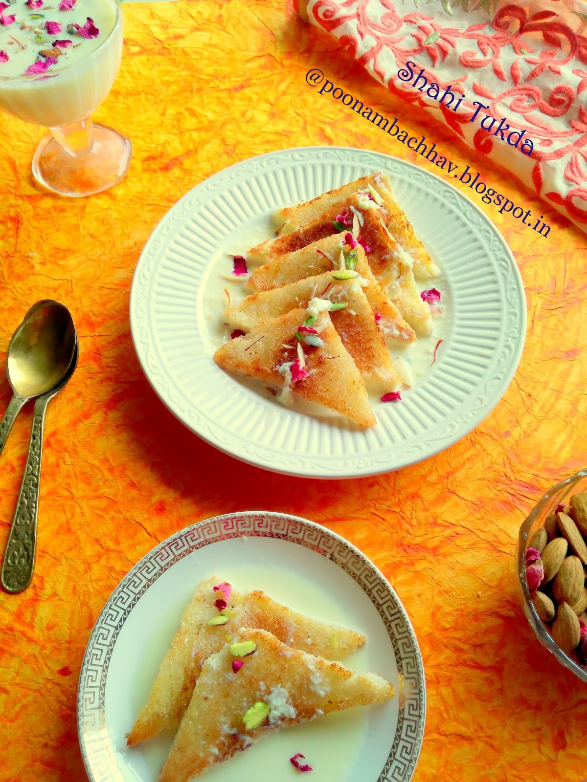 Annapurna: Shahi Tukda / Indian Bread Pudding