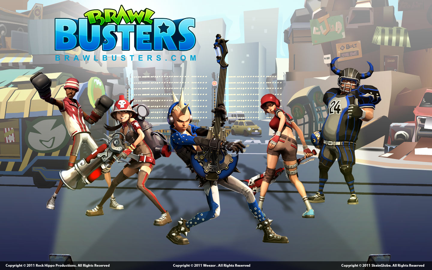 Free Online Games: Online Games - Brawl Busters - First Look Gameplay