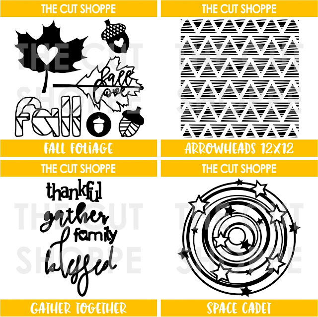 The Cut Shoppe: New Cut Files | It's Fall Y'all