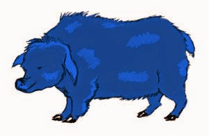 Random Thoughts by Mark Milliorn: The Blue Pig