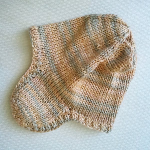 LuluKnits: Baby Ear flap Hat with Ears
