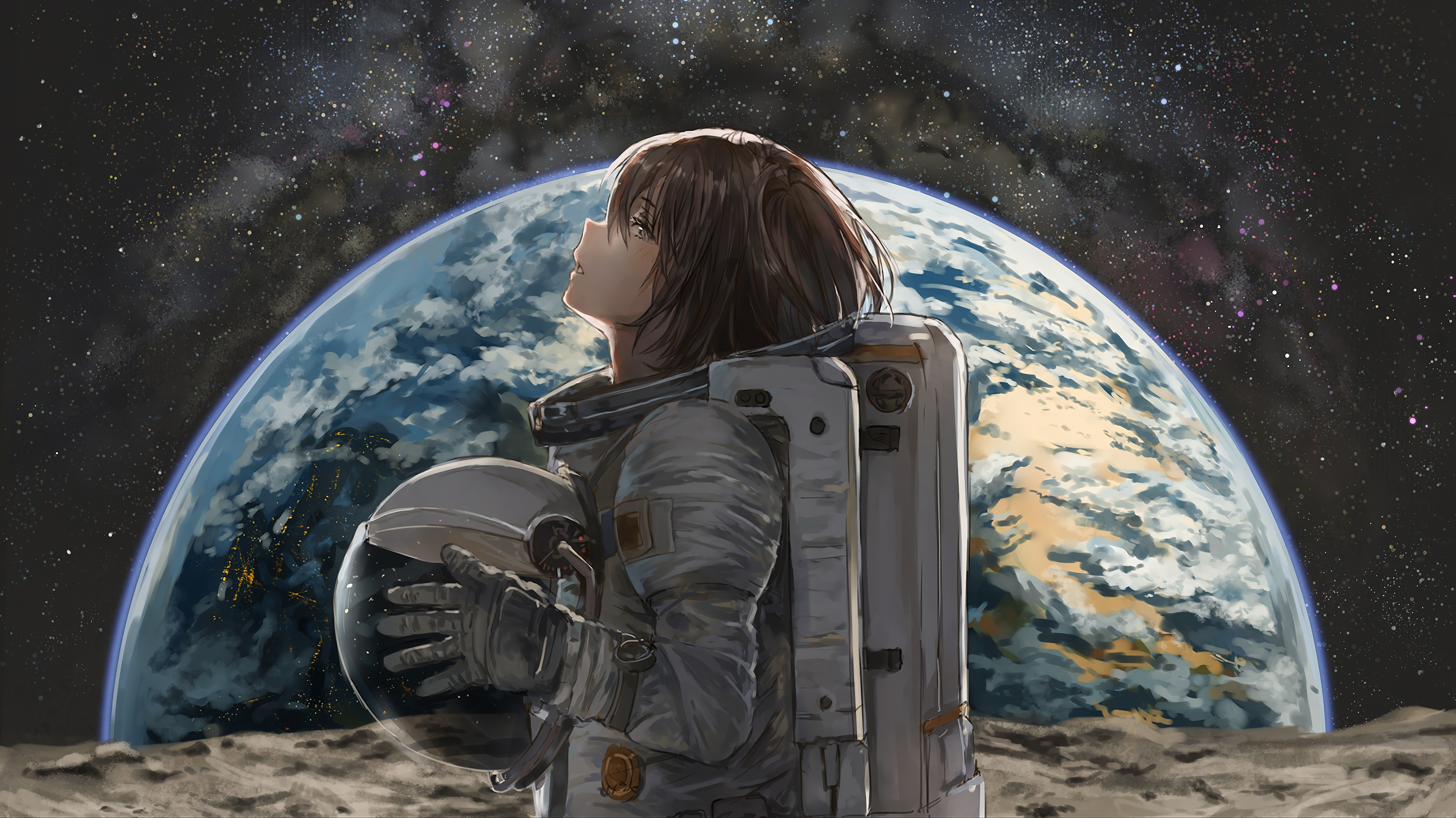 Space Anime Girl PFP