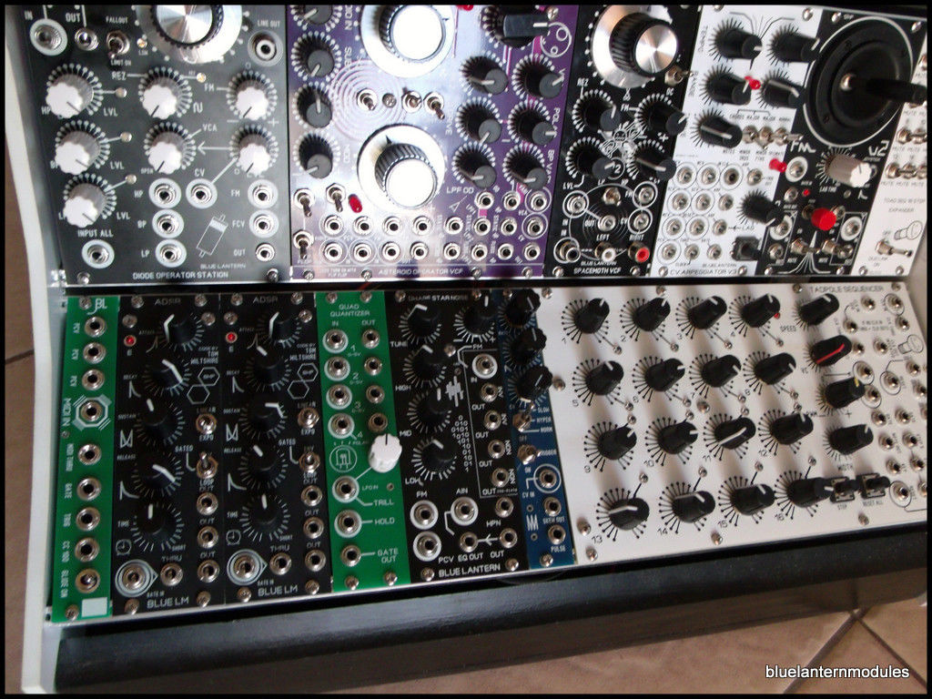 MATRIXSYNTH: Blue Lantern Modules 9U Custom Modular Synthesizer 84HP