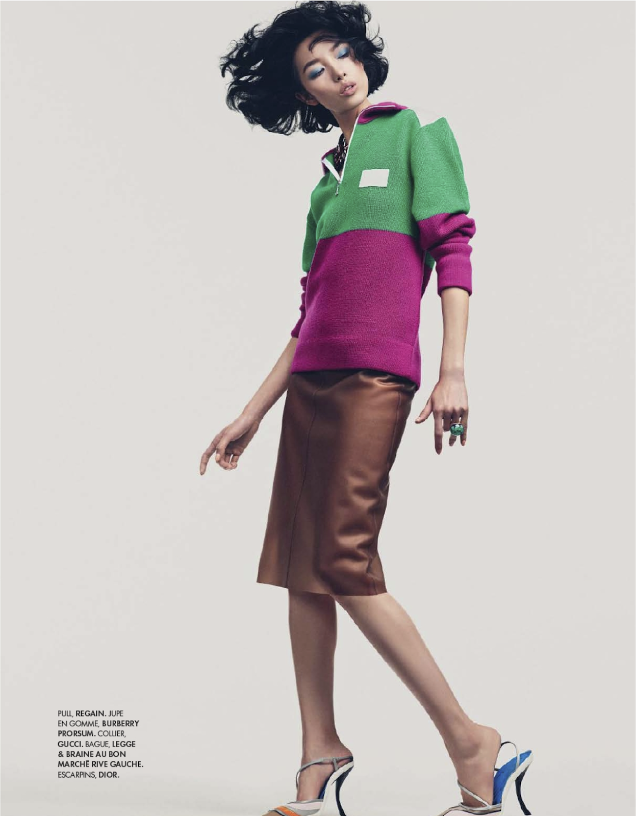 Fei Fei Sun Magazine Photoshoot By Andreas Sjodin For Elle Magazine ...