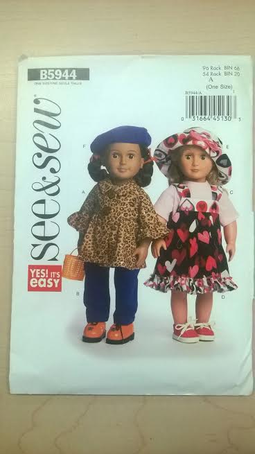 All Things Doll: Doll Sewing Patterns at Jo-Ann Fabrics!