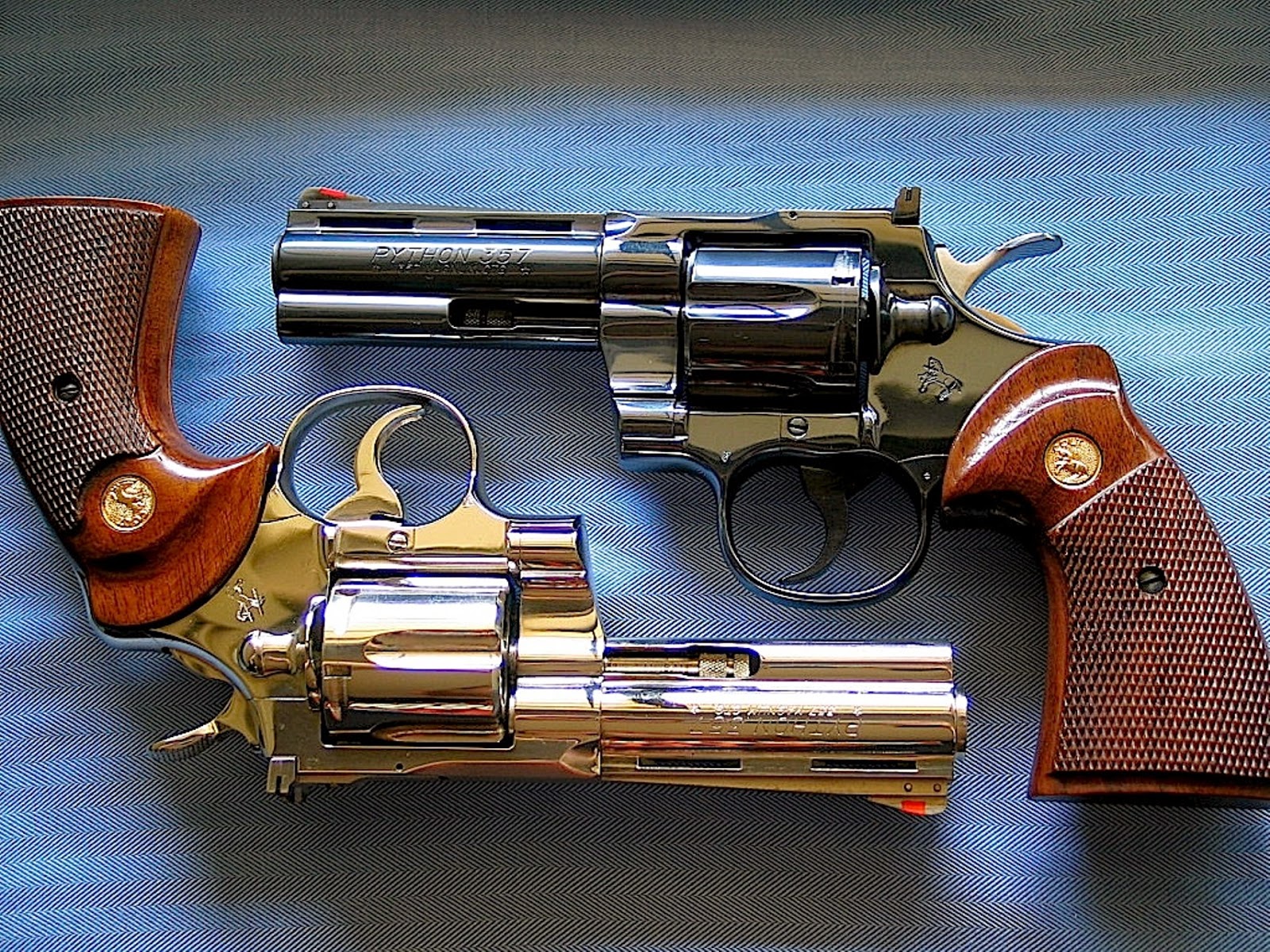 Two beautiful guns