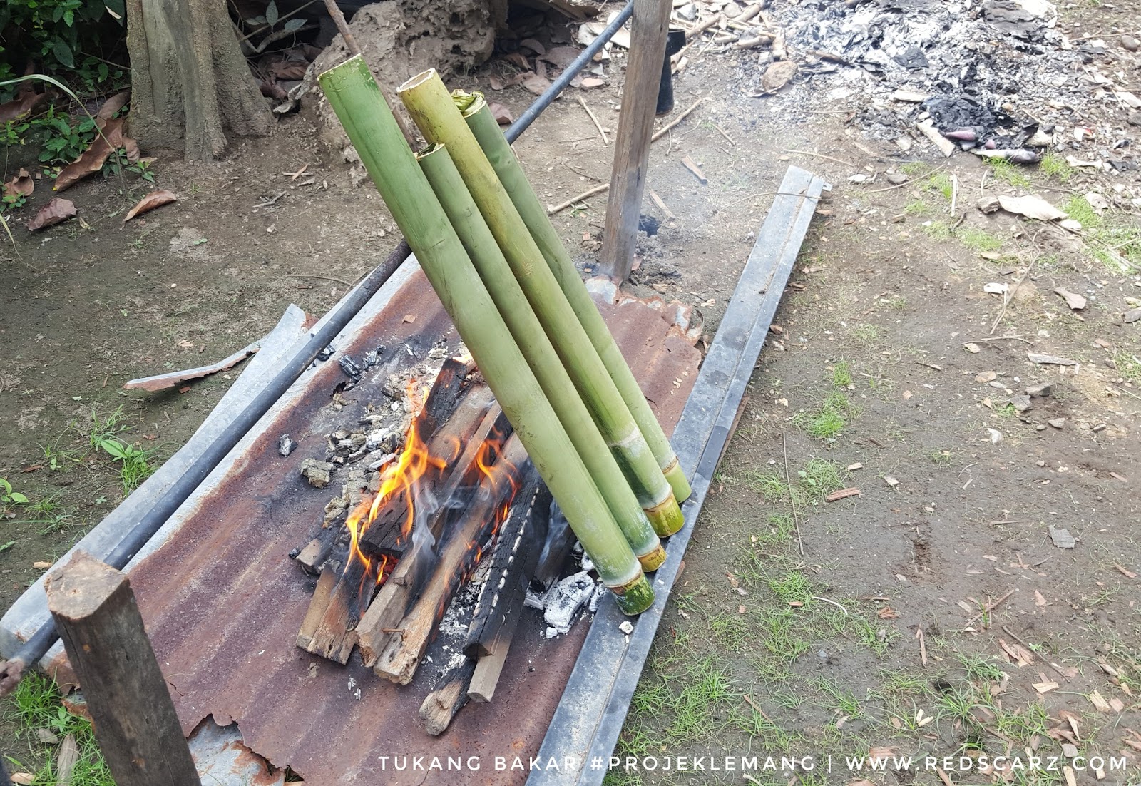 DAUS REDSCARZ: Pengalaman pertama kali membakar lemang sempena Hari ...