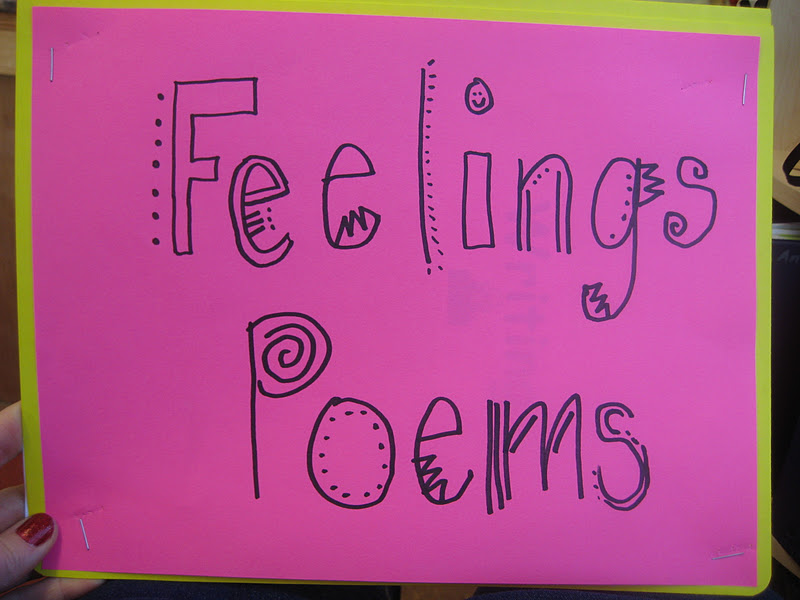 Ms. Liebel's Classroom: Feelings Poems