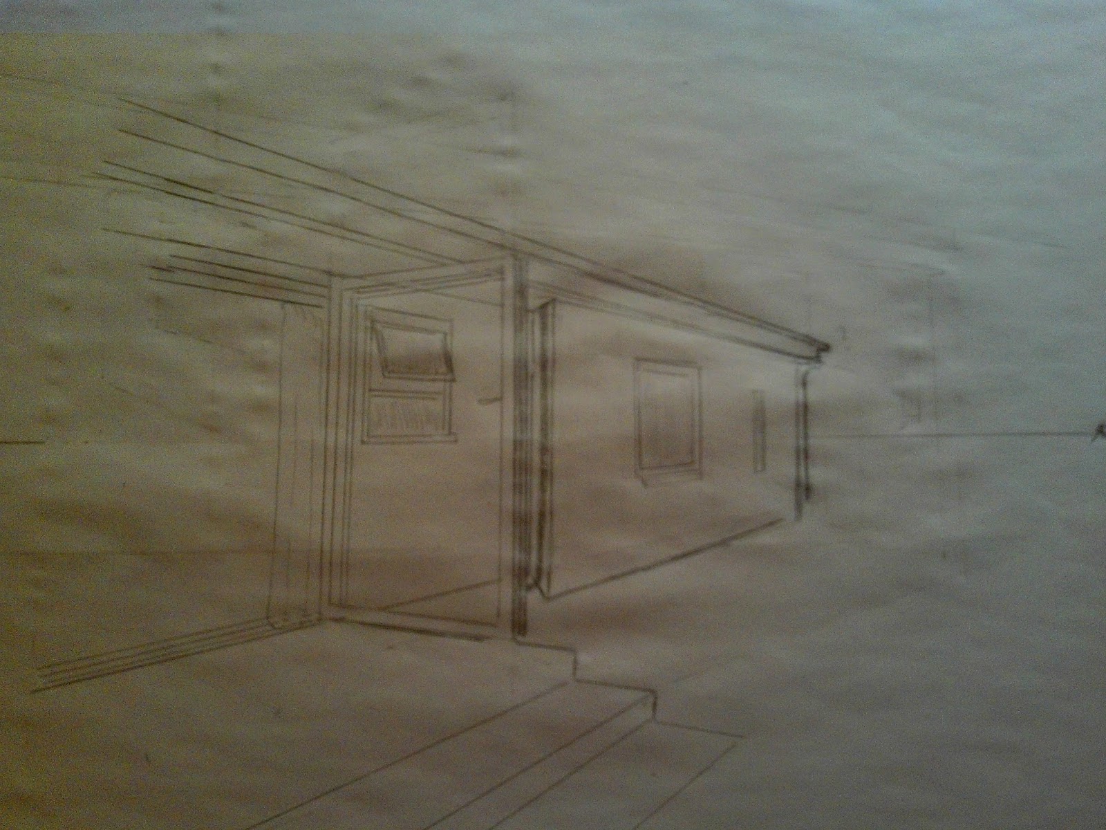 Tom Wagen's Art: Study in Perspective (Pencil Drawing) - I have a ...