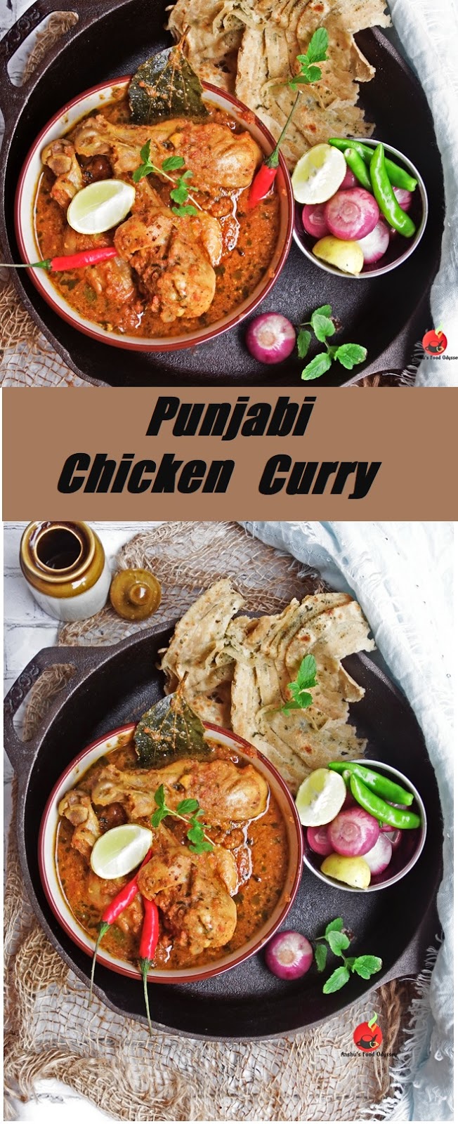 Classic Punjabi Style Chicken Curry