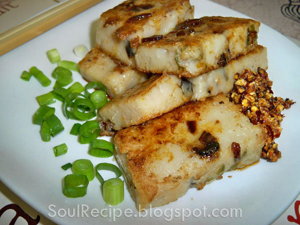 Soulful Fried Radish Cake - Lobak Goh