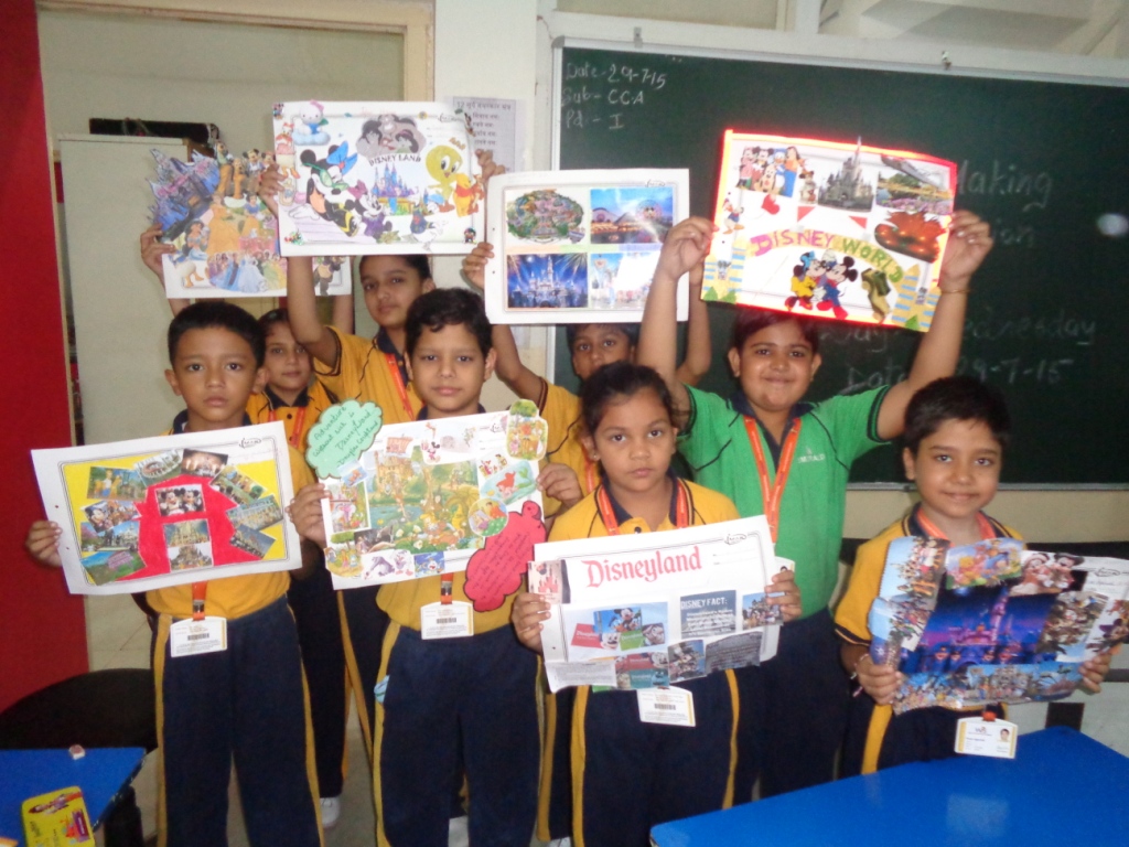 On the top of the World...: Collage Making Competition held at WIS ...