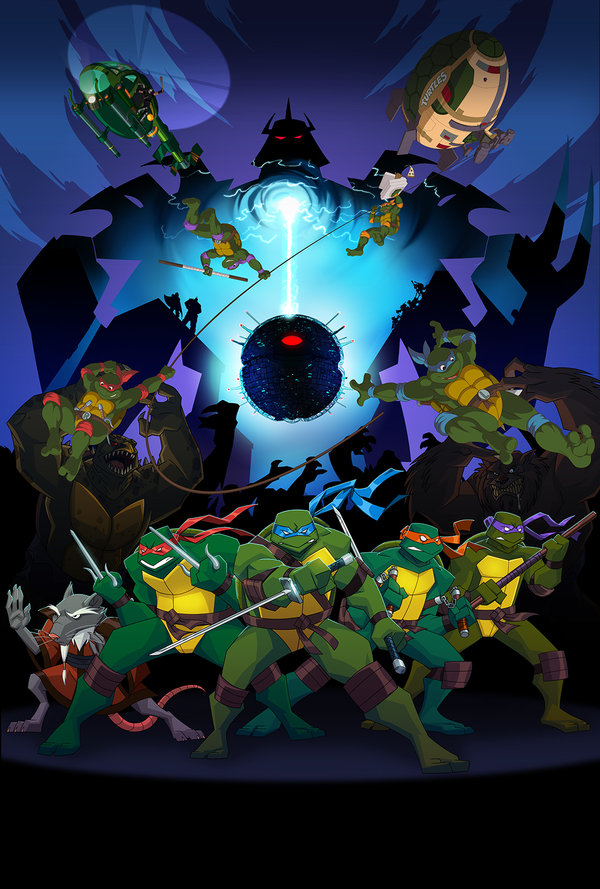 E-Mann Land: Turtles Forever Poster