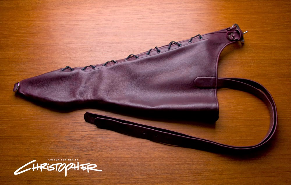 A fetish leathercrafters journal: Armbinder Beauty Shots