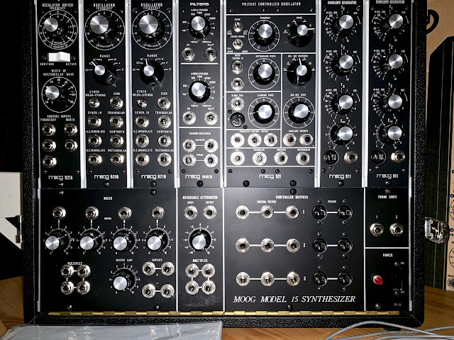 MATRIXSYNTH: Moog Model 15 Limited-edition Reissue Modular Synthesizer ...