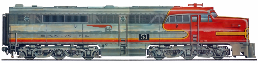 LOCOMOTORAS: ALCo PA A1A-A1A (Diésel)