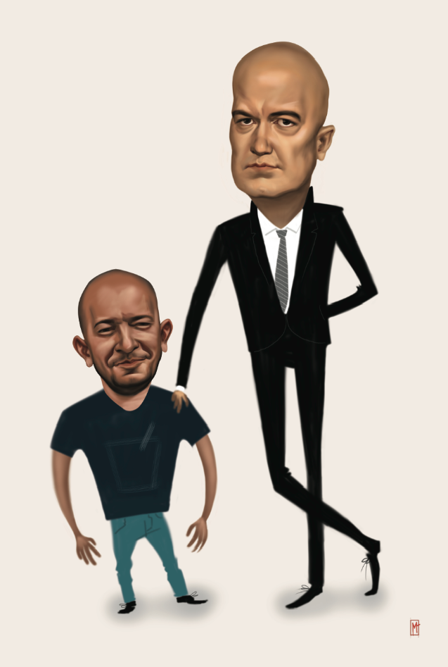 da-portrait: "Slavi Show"- Slavi Trifanov and Georgi Milchev-Godgi