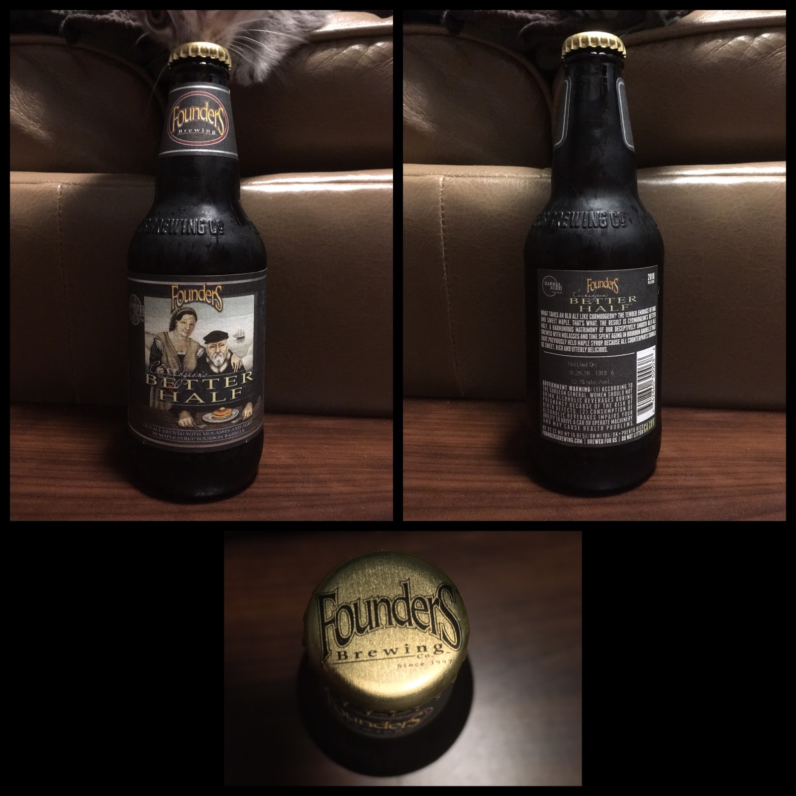 John's Beer Blog: 11/7/18: Founders Brewing Company's Curmudgeon's ...