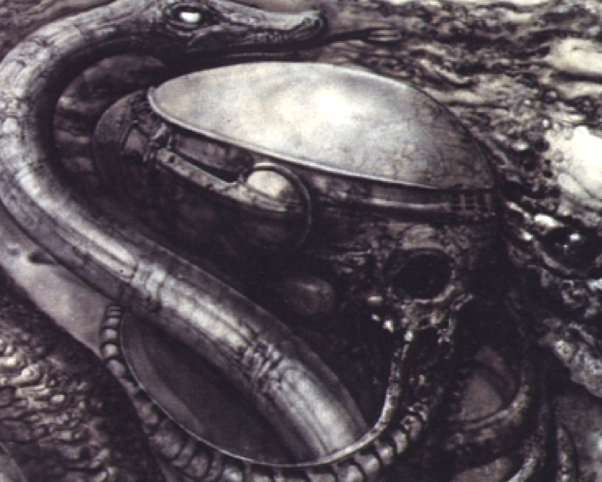 Alien Explorations: Alien : Early Ridleygram with entrance of the egg ...