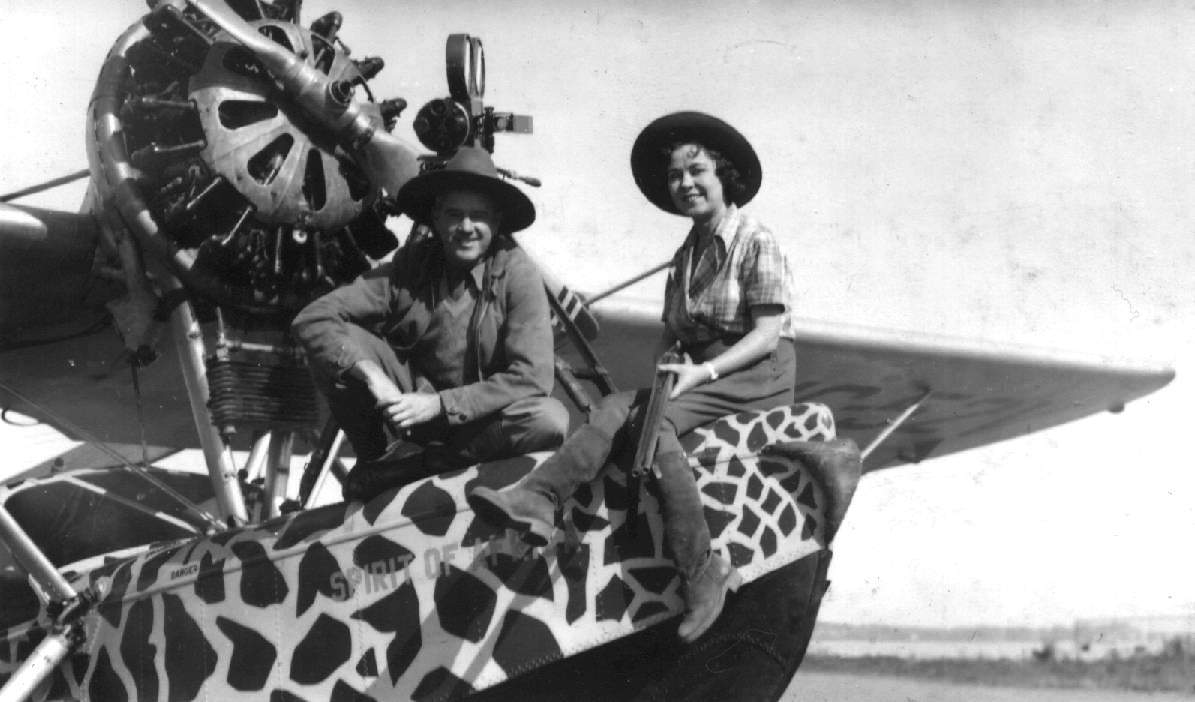 La extraña pareja: Martin y Osa Johnson, casados con la aventura.