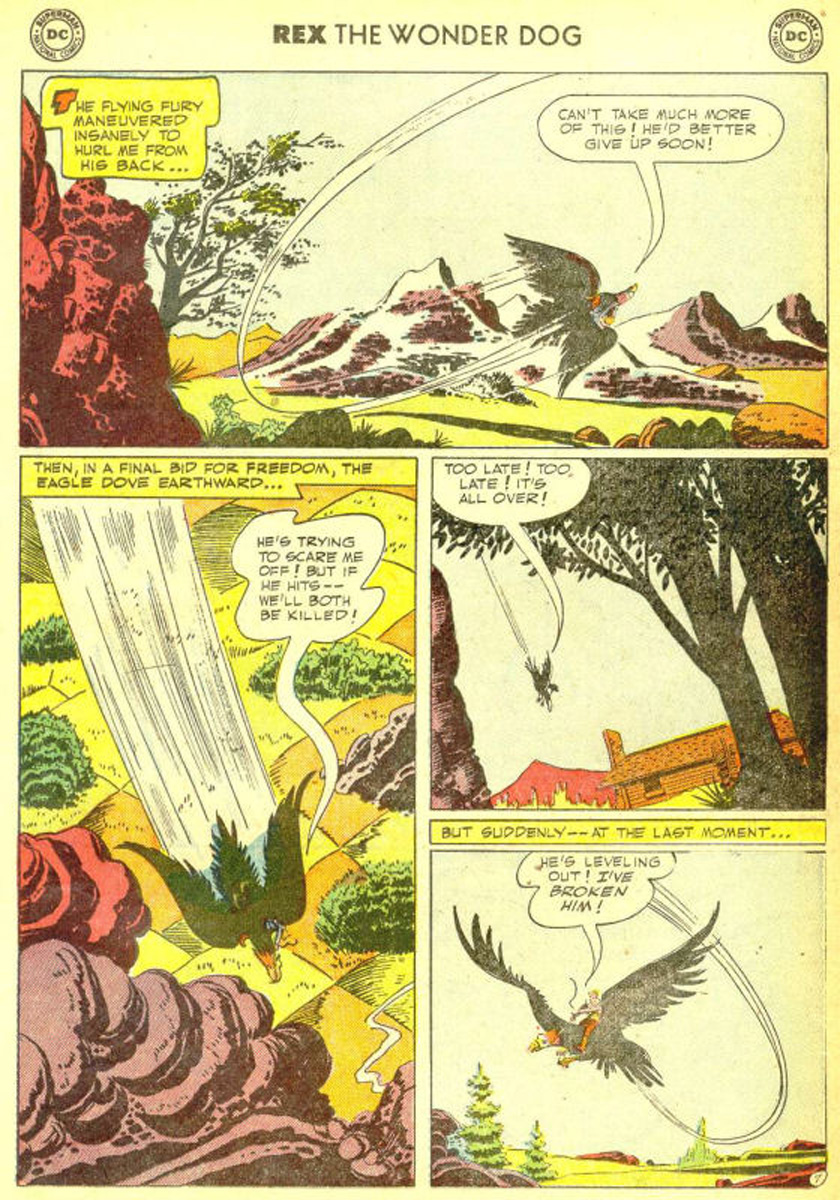 Four-Color Shadows: Winged Fury-Carmine Infantino/Joe Giella-1952