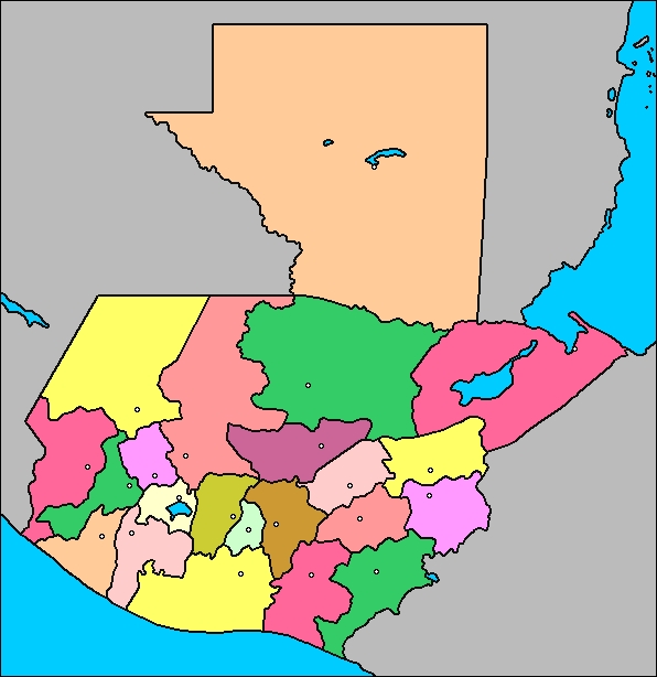 Mapa guatemala