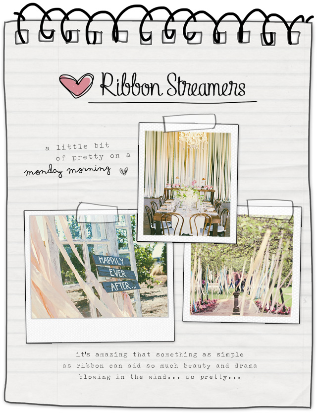 {The Ardent Sparrow}: A Little Bit of Pretty {Ribbon Streamers}