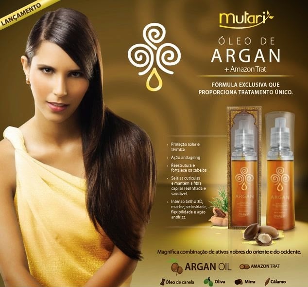 Produtos Mutari Cosméticos: Óleo de Argan
