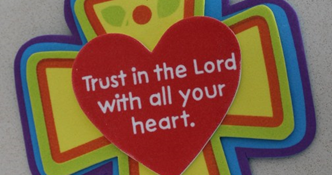 Petersham Bible Book & Tract Depot: Trust in the Lord Magnet Craft Kit