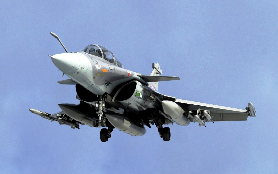 GAMBAR PESAWAT TERBANG: Jet tempur Dassault Rafale (Wallpaper 3)