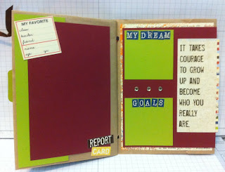 Card Designs & Paper Creations: Back to School Paper Bag Album