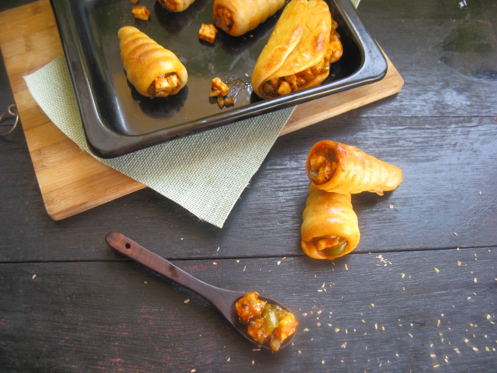 InMyKitchen: Stuff Cornet Bread