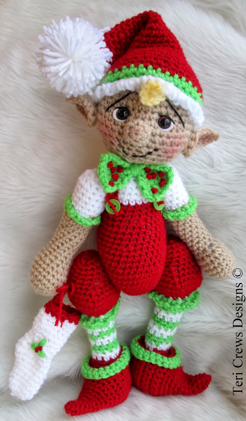 Teri's Blog: New Simply Cute Elf Crochet Pattern