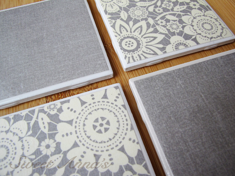 Homemade Tile Coasters at Peter Dumas blog