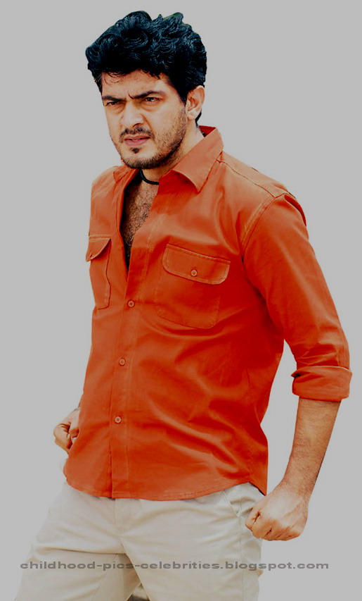 Childhood pictures of Celebrities Actor Actress: Ajith Kumar Childhood ...