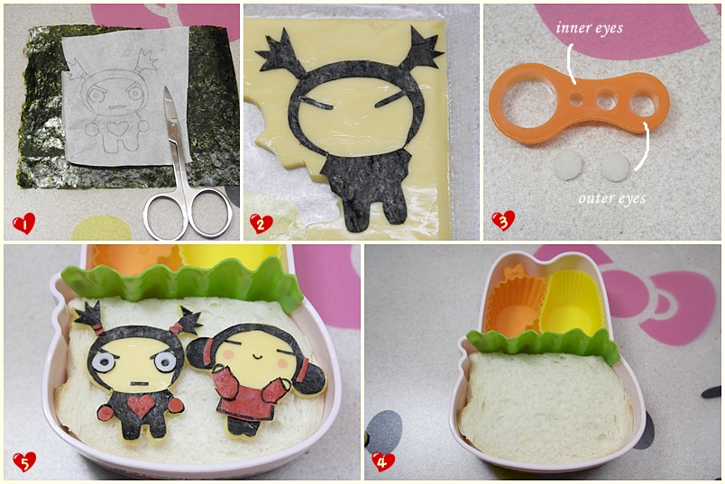Karenwee's Bento Diary: Pucca & Garu Tutorial
