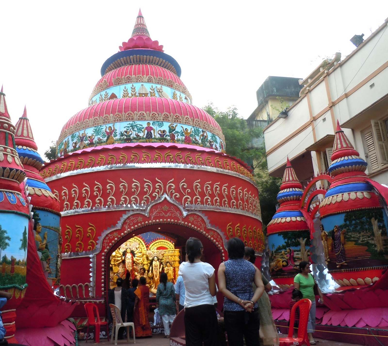 Just About Everything: Durga puja pandals 2011 South Kolkata