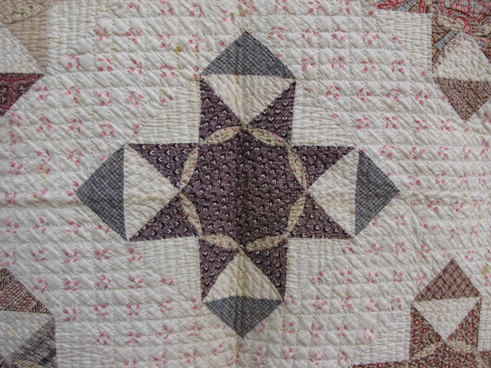Textile Time Travels: Unusual Star Quilts -French Star Variation