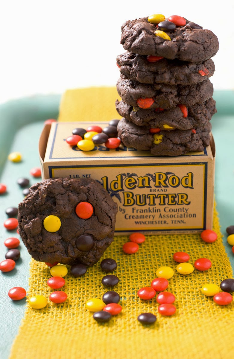 Bake a Difference for Pediatric Cancer: Mega Chocolate Reese's Cookies