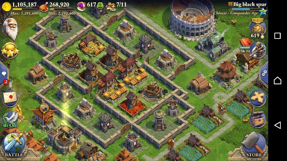 Some Popular Gunpowder Age Base Layouts - DomiNations Guides