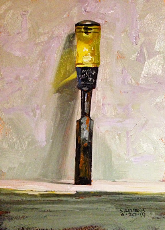 Daily Painting: Wood Chisel #2 5x7