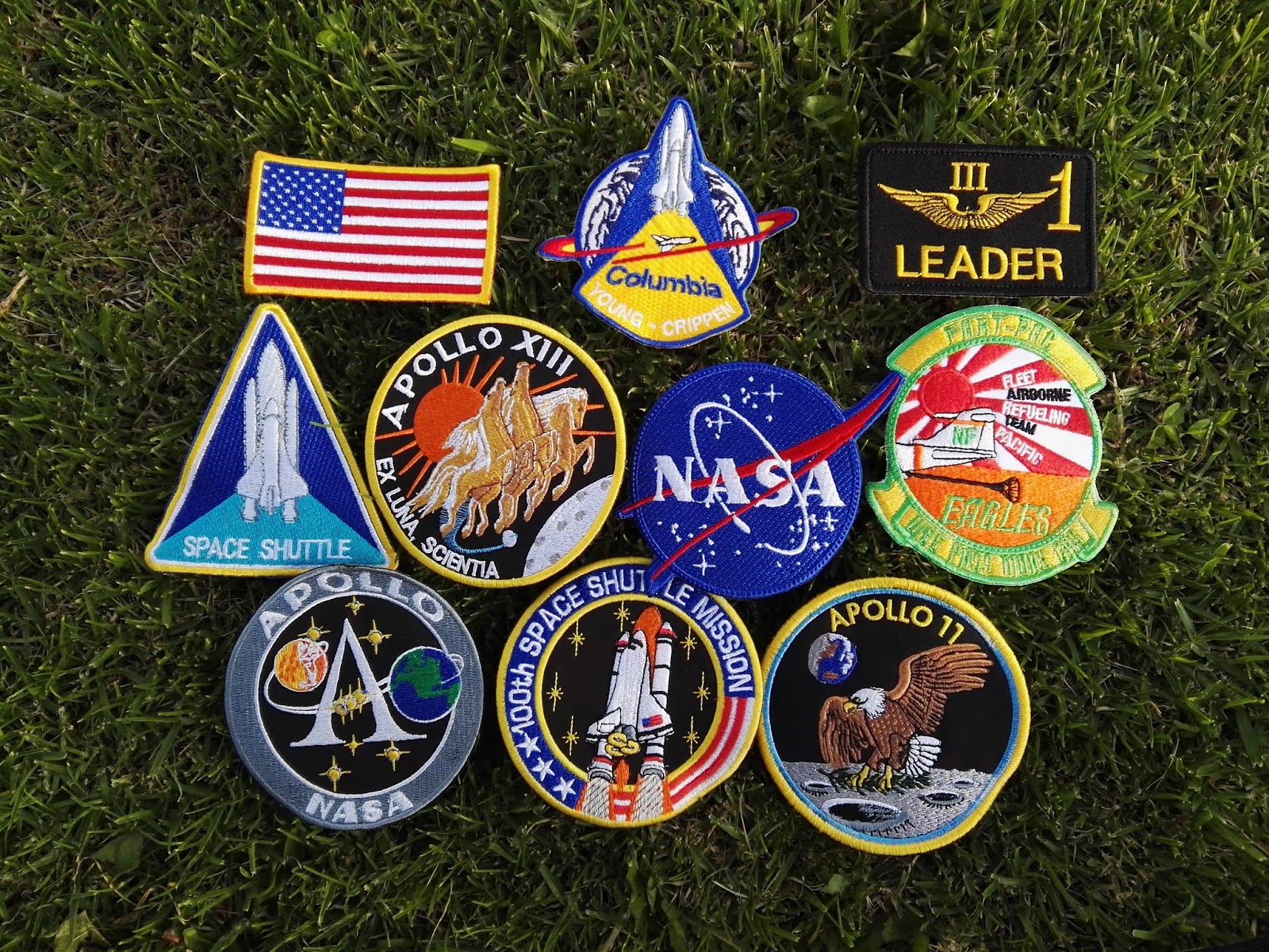 VIAJES Y MISIONES ESPACIALES NASA, ENDEAVOUR, PARCHES APOLLO, SAPCE X, DISCOVER, SPACE SHUTTLE