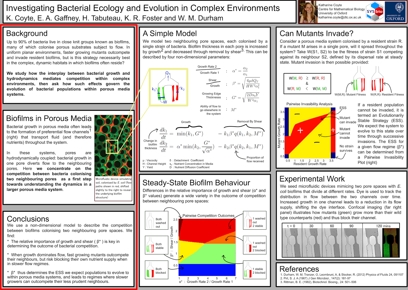 WCMBlog: Poster: Investigating bacterial ecology and evolution in ...
